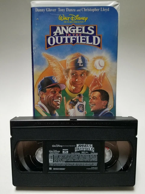 ANGELS IN THE Outfield (VHS, 1995) Walt Disney Clam Shell, Danny Glover ...