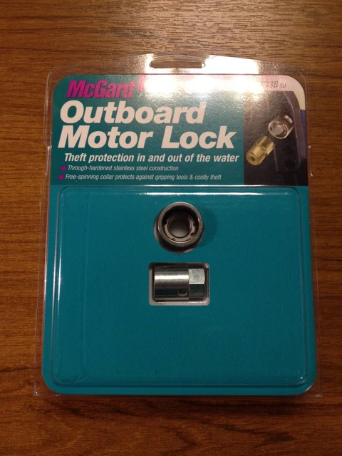 NEW OUTBOARD ENGINE Motor Bolt Lock Locking Nut McGard YAMAHA HONDA ...