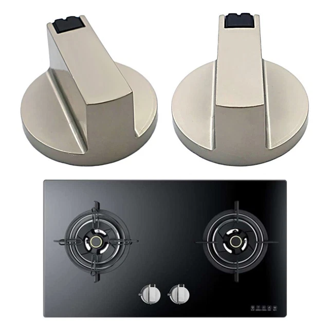 PARTS LOCK COOKWARE Oven Switch Cooker Knobs Adaptor Metal Silver Gas ...