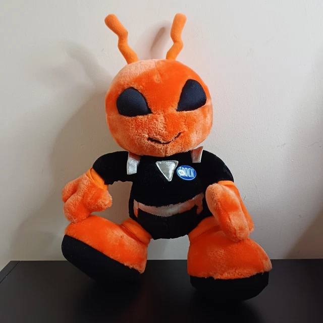 VINTAGE PMS SPOCK Orange Black Suit Alien Martian Soft Plush Toy 13" £ ...