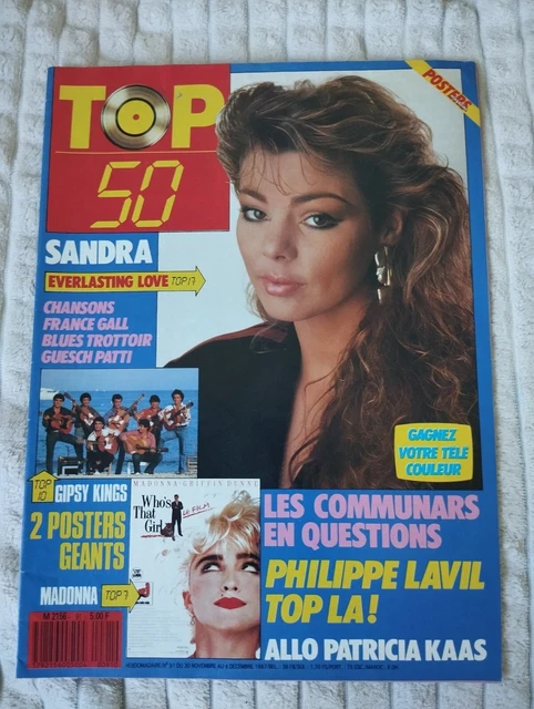 MAGAZINE TOP 50. N91 Sandra France Gall Philippe Lavil EUR 10,00 ...