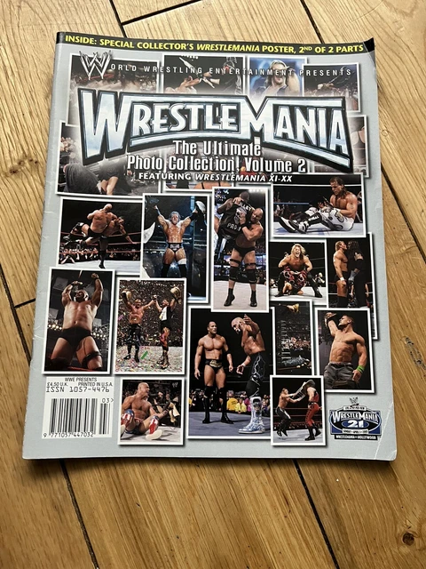 WWF WWE MAGAZINE Wrestlemania The Ultimate Photo Collection Volume 2 ...