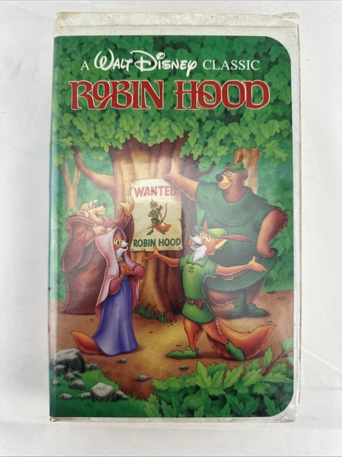 ROBIN HOOD Walt Disney Masterpiece Collection Movie VHS #1189 £12.10 ...