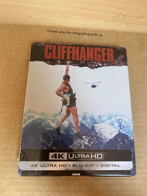 CLIFFHANGER 4K UHD Blu Ray Steelbook NEW & SEALED Sylvester Stallone Action $93.18 - PicClick CA