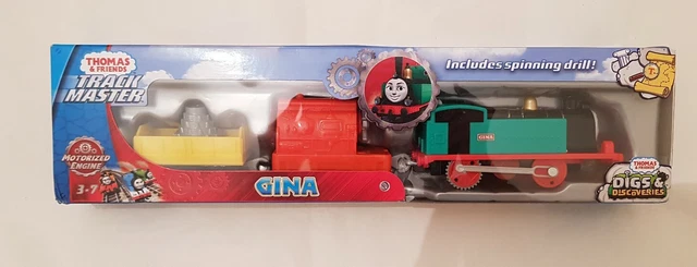 THOMAS THE TANK Engine & Friends GINA REVOLUTION Trackmaster MOTORISED ...