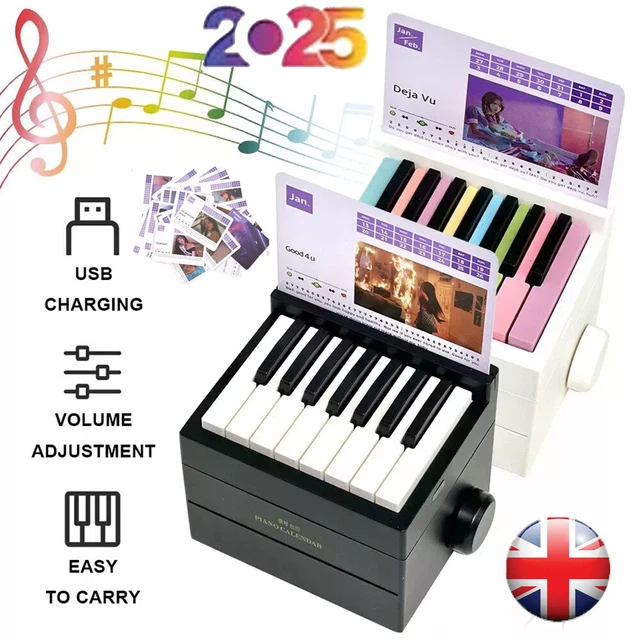 2025 TAYLOR SWIFT Piano Calendar with Music Sheets Toy Piano Musical ...
