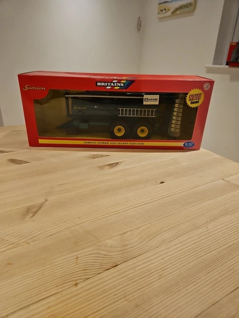 BRITAINS FARM SAMSON Tanker And Slurry Injector MIB £21.52 - PicClick UK