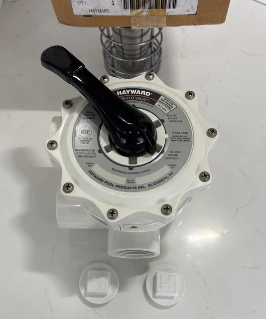 HAYWARD SP0715ALL VARI-FLO Side Mount Multiport Valve 2 Inches $364.10 ...