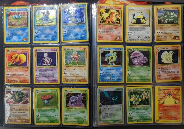 POKÉMON COLLECTION - Vintage Pokemon cards bundle. Old 90s Pokemon ...