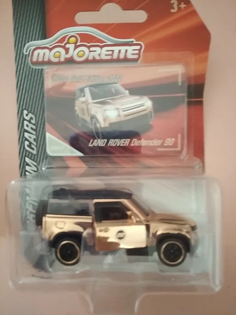 MINIATURE MAJORETTE ROSE Gold Édition 2022 Land Rover Defender Neuf ...