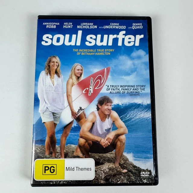 SOUL SURFER (DVD 2011) Dennis Quaid Carrie Underwood Helen Hunt Region ...