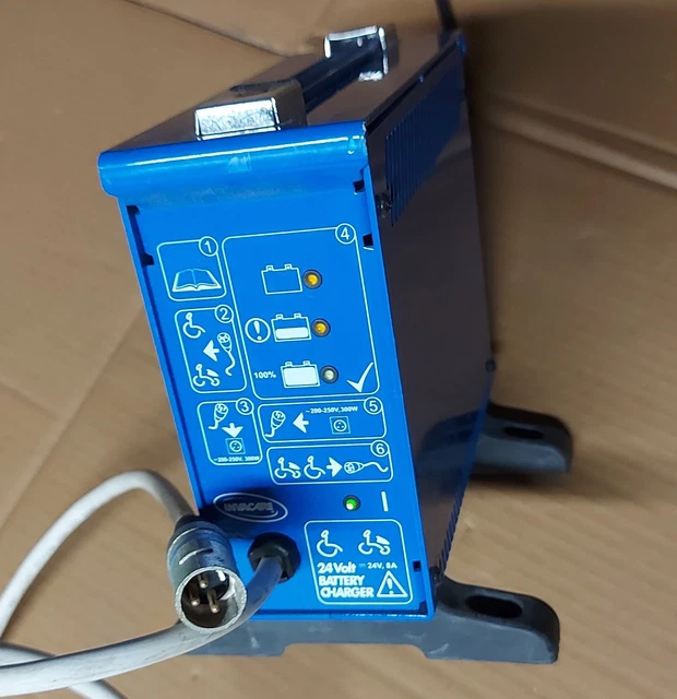 INVACARE 24V 8A Battery Charger for Electric Wheelchair, Mobility ...