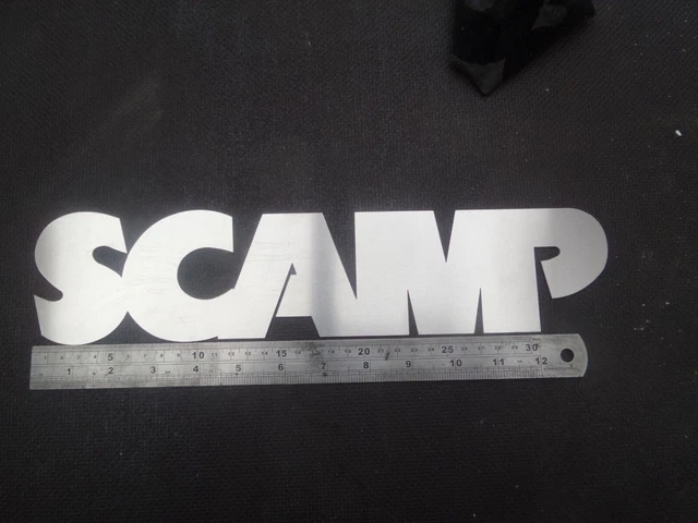 CLASSIC MINI SCAMP Mk2 Mk3 & Mk4x4 Logo car grill badge. £13.00 ...