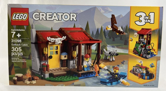 LEGO CREATOR: OUTBACK Cabin (31098) New Factory Sealed 3 In 1 $44.99 ...