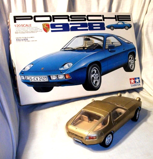 TAMIYA, PORSCHE 928. 1:20 Scale Model. C.1978. Made in Japan. Rare. EUR ...