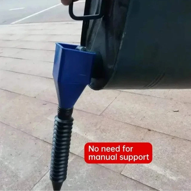 PLASTIC OIL CHANGE Funnel with Filter – Reusable Fuel & Engine Oil ...