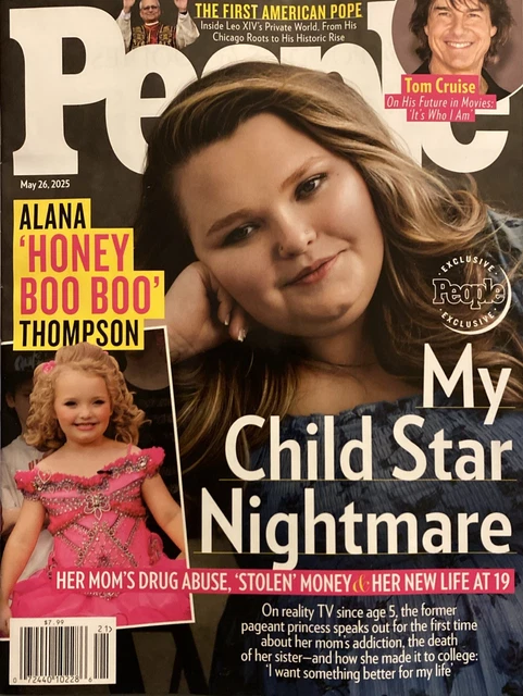 PEOPLE MAGAZINE MAY 26, 2025 Pope Leo XIV/Honey Boo Boo 2 Different ...