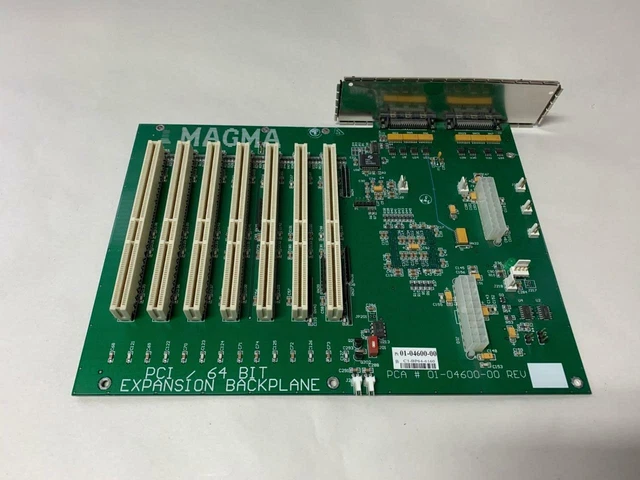 MAGMA PCI 64 Bit Expansion Back Plane 01-04600-00 $99.95 - PicClick CA