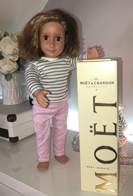 OUR GENERATION BATTAT 18" Doll Short Auburn Brown Hair Brown Eyes Olive ...