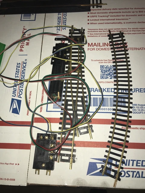 HO SWITCHES Rail Model Railroad & Various Other Train Tracks Items $30. ...