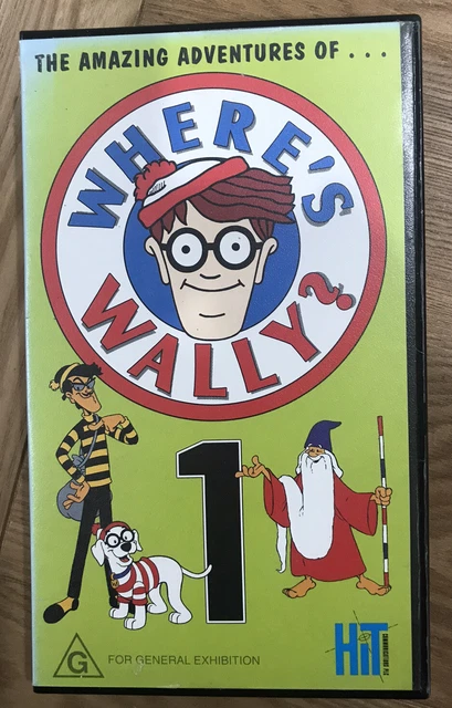 WHERE'S WALLY? 1 1994 VHS Tape Pal £15.74 - PicClick UK