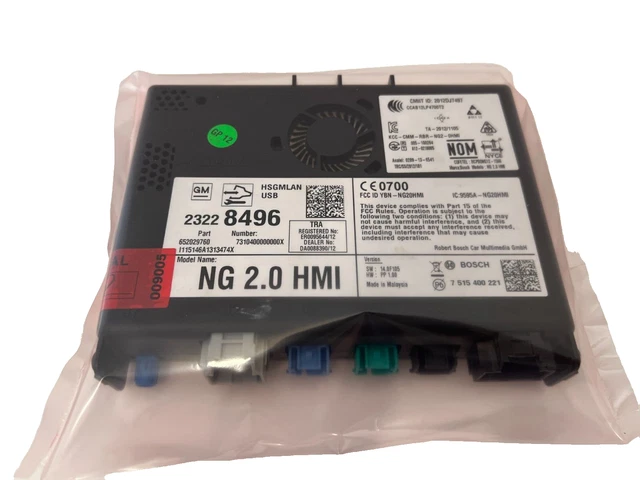 GM CHEVY CADILLAC HMI 2.0 Human Machine Interface Module 19330798 ...