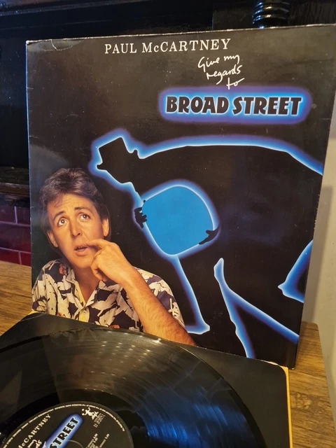 PAUL MCCARTNEY &GIVE My Regards To Broad Street" 1984 UK 12 Inch Vinyl ...