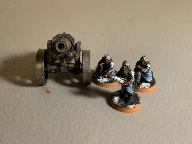 LOT 996 FW Dkok Krieg Heavy Mortar W/ Crew Painted Warhammer 40K Astra ...