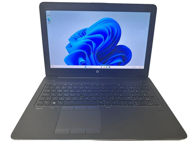 HP LAPTOP WINDOWS 11 ZBOOK 15 G3 i7 6820HQ 8 GB 256GB NVIDIA Quadro ...