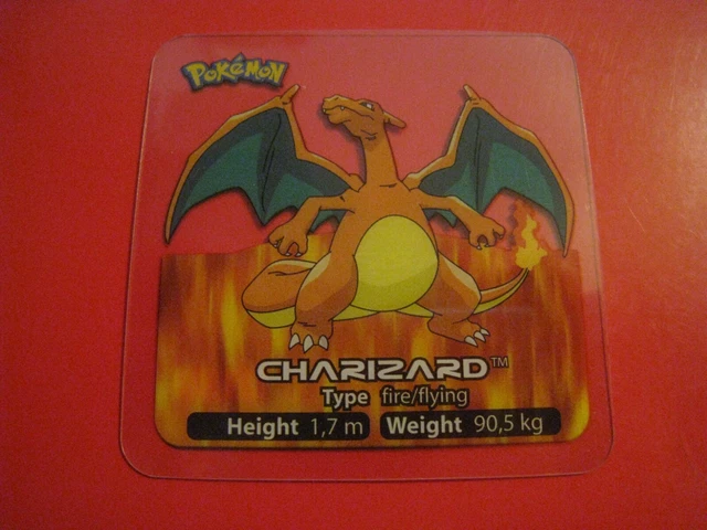 CHARIZARD 2006 NINTENDO Edibas Pokemon Lamincard Scandinavian Square ...