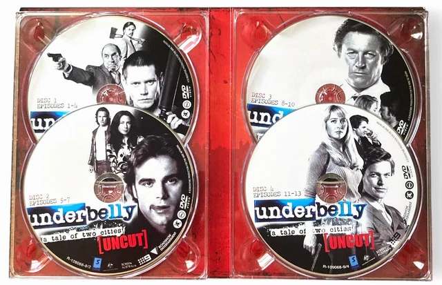 UNDERBELLY - A Tale of Two Cities (Box Set, DVD, 2008) True Story Crime ...