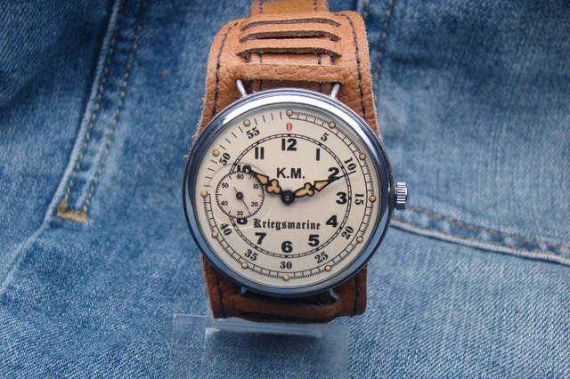 GERMAN NAVY FLEET KM KRIEGSMARINE U-BOOT BOAT MILITARY WATCH ww2 type ...