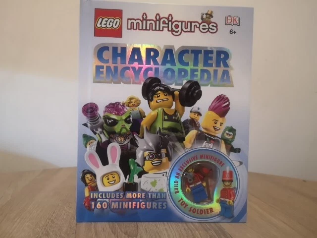 LEGO MINIFIGURES CHARACTER Encyclopedia Book/Guide With Mini figure EUR ...