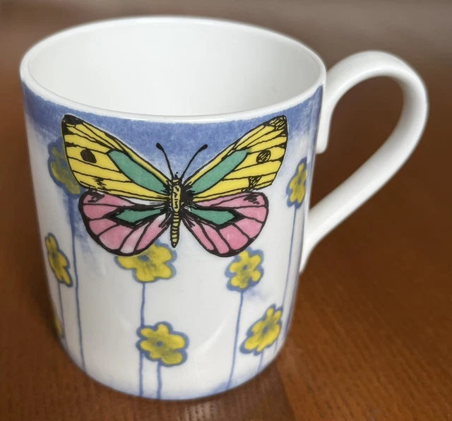 ROYAL GARDEN STAFFORDSHIRE England Mug Cup hand decorated Bone China £3 ...