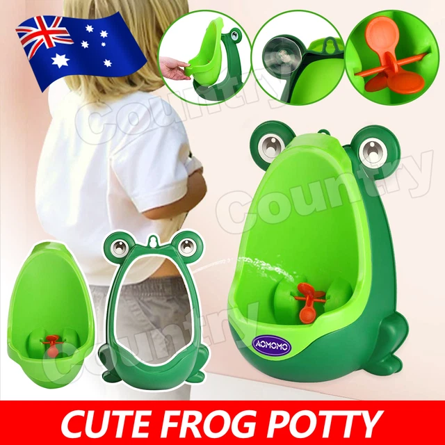 FROG SHAPED KID Baby Potty Toilet Training Urinal Boys Pee Trainer ...