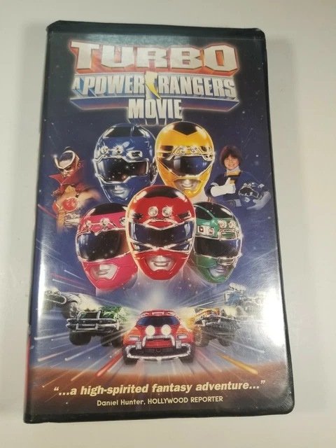 POWER RANGERS MOVIE Turbo Vintage Vhs Cassette 1997 £6.76 - PicClick UK