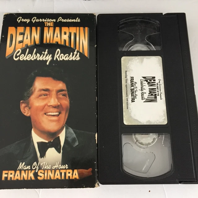 DEAN MARTIN CELEBRITY Roasts "Frank Sinatra" VHS tape Ships Free With ...