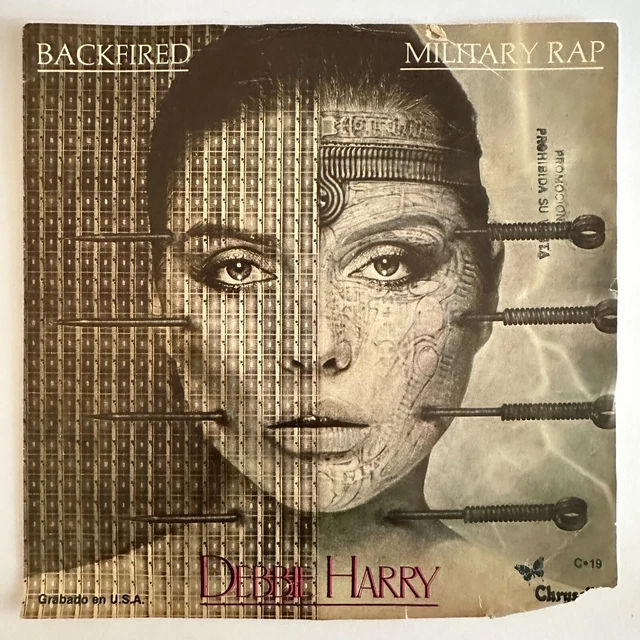 DEBBIE HARRY - Backfired / Military Rap - RARE MEXICO 45 $9.99 - PicClick