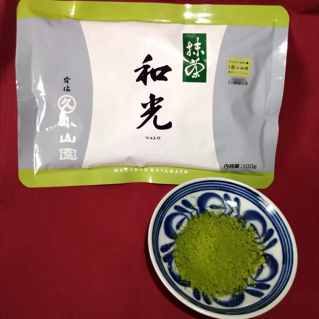 JAPANESE MATCHA GREEN Tea Wako 100g Uji Matcha Powder Marukyu Koyamaen ...