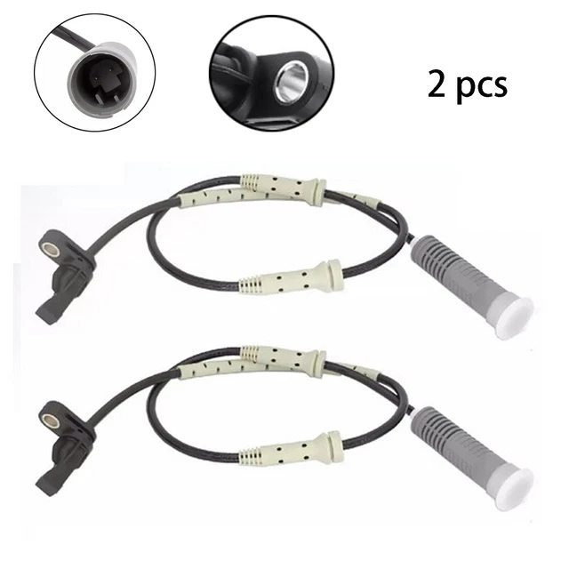 2X ABS SENSOR Raddrehzahlfühler vorne 34526870075 für BMW 3er E90 E91 ...
