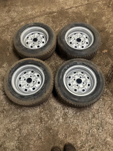 FORD ESCORT MK1 Mk2 Deep Dish Steel Wheels Wide Suit Rs2000 Mexico ...