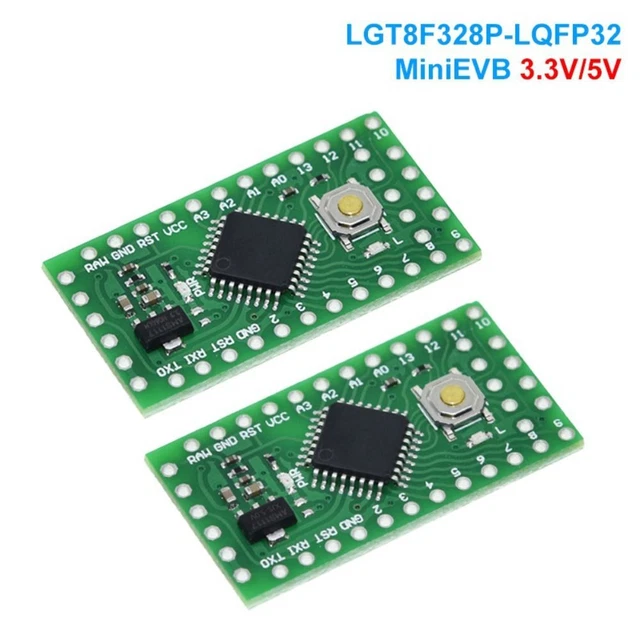 DRIVER LGT8F328P LQFP32 MiniEVB Replaces Pro Mini ATMEGA328P 3.3V / 5V ...