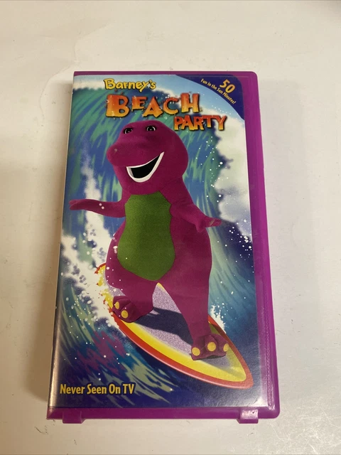 BARNEYS BEACH PARTY (VHS, 2002) Hit Entertainment - Bon état EUR 7,72 ...