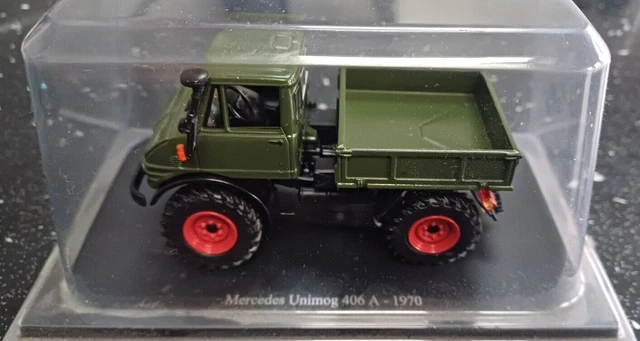 MERCEDES UNIMOG 406A 1970 Hachette Universal Hobbies 1/43 Diecast ...