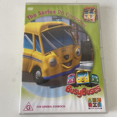 BUSY BUSES THE Series 1 Complete DVD Region 4 ABC Kids $19.95 - PicClick AU