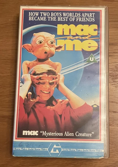MAC AND ME - (VHS, 1988) - Guild Home Video Mysterious Alien Creature ...