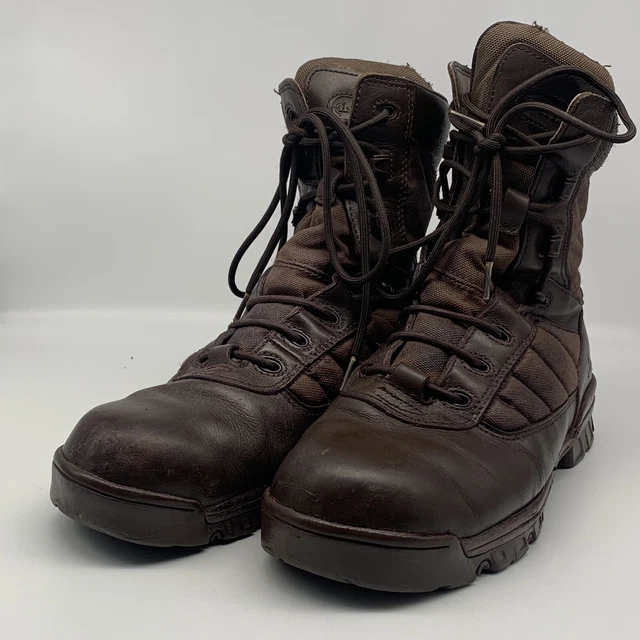 BRITISH ARMY RAF Military Issue Bates Lightweight Patrol Combat Boots ...