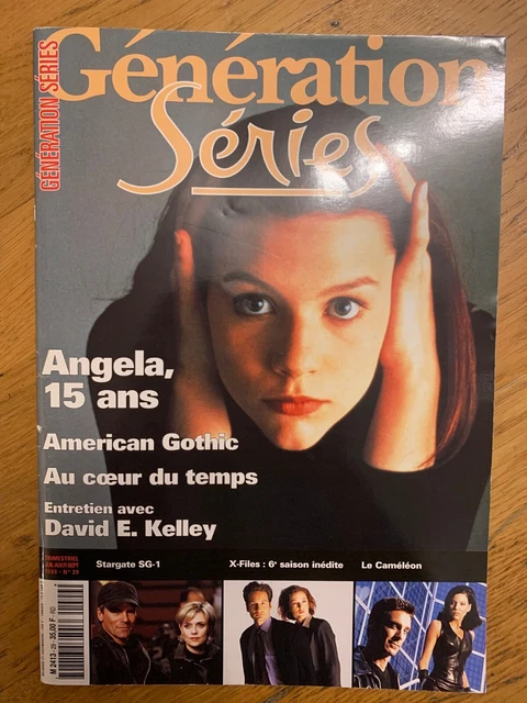 MAGAZINE GÉNÉRATION SÉRIES n°29, Angela 15 ans, American Gothic, David E. Kelley EUR 10,00 ...