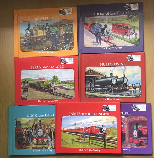 THOMAS THE Tank Engine Book Club (1990s Rev W Awdry Hardbacks Bundle X ...