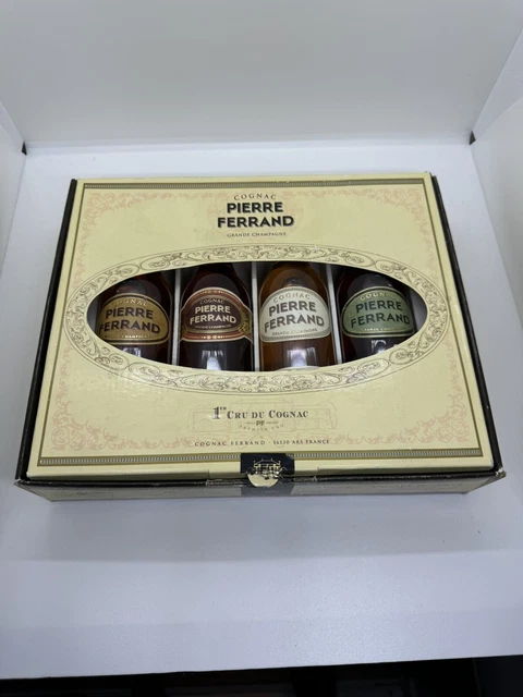 COFFRET COGNAC PIERRE Ferrand 1er Cru De Cognac. 4x200ml. EUR 30,00 ...